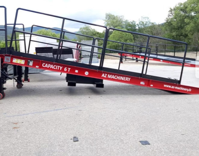 Platform loading ramp - PRIME XS-6-RL - AZ RAMP - truck / handling / mobile