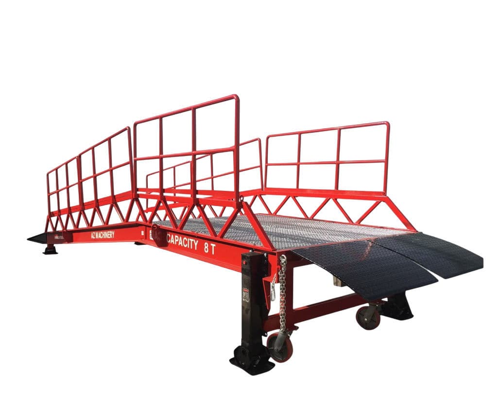 Pump loading ramp - STAR- RL-15T - AZ RAMP - wheel / mobile / hand