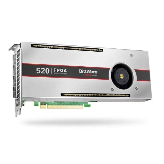 Mini PCIe FPGA card - 520N-MX - BittWare - with I/O processor