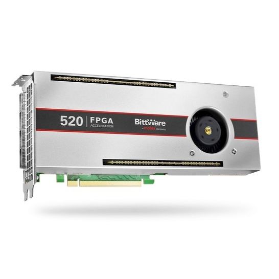 Mini PCIe FPGA card - 520NX - BittWare - with I/O processor