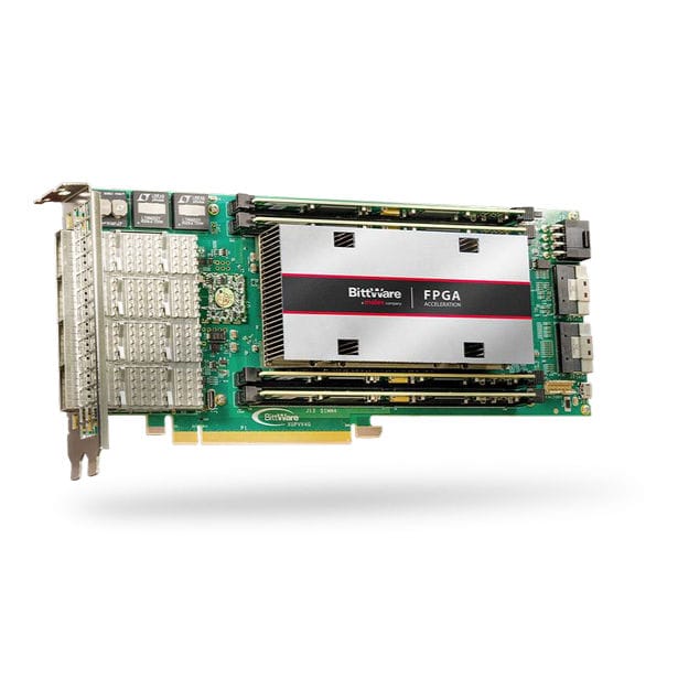 Mini PCIe FPGA card - XUP-VV4 - BittWare - with I/O processor