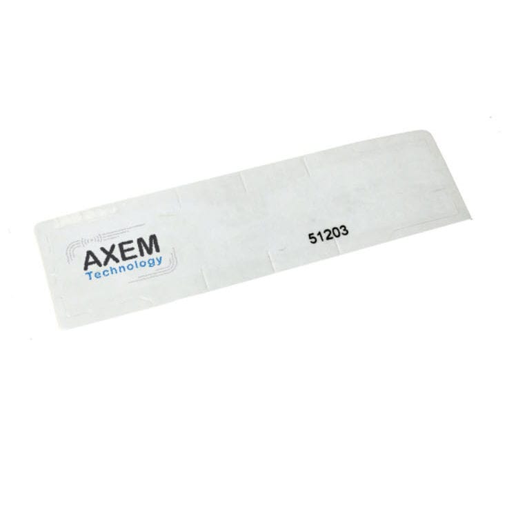 UHF label - AX'Label Glass - AXEM Technology - RFID / adhesive / for ...