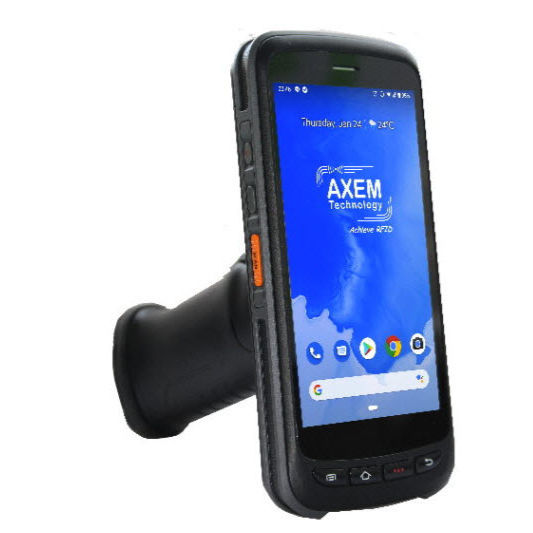 Mobile terminal - MBA5-P22 V11 - AXEM Technology - touch screen ...
