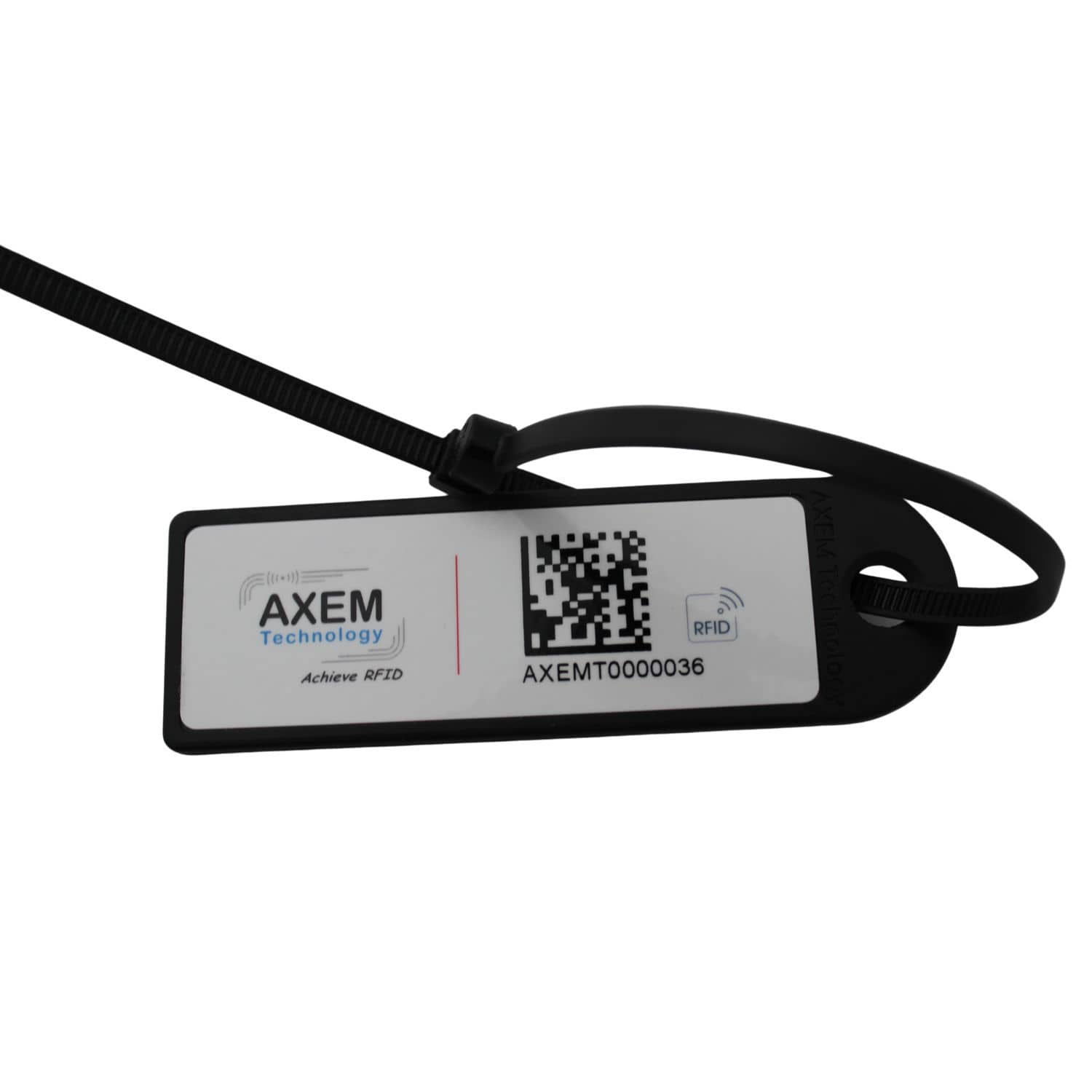 RFID label - AX'Tag Locker XL - AXEM Technology - UHF / buckled / to be ...