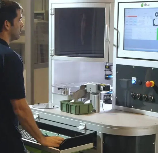 Optical inspection system - SPC-Dimac - Dimac Srl - camera / AI / automatic