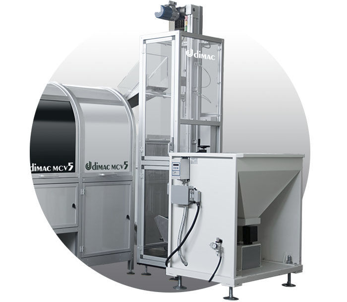 Automatic elevator - Sherpa - Dimac Srl - for the metallurgical industry