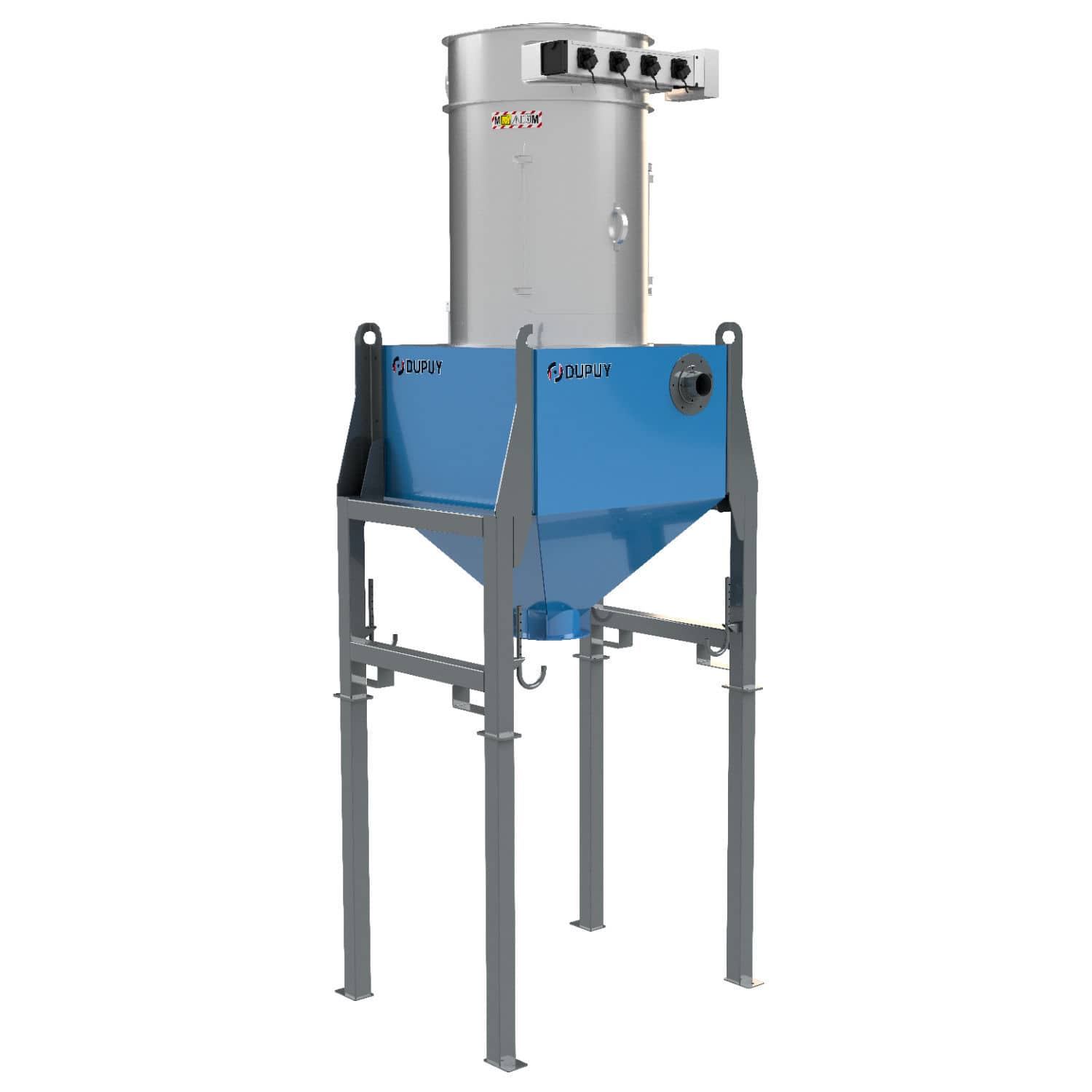 Powder filter - Silobag 600 - DU-PUY srl - for solids / cartridge / panel