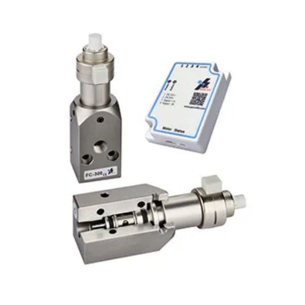 Needle valve - FC series - Genn Dih - pneumatically-operated / flow ...
