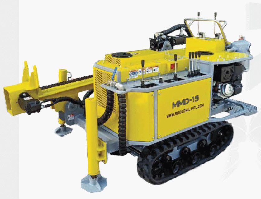 Core drilling drilling rig - MMD-15 - Rockdril Asia Co., Ltd. - crawler ...