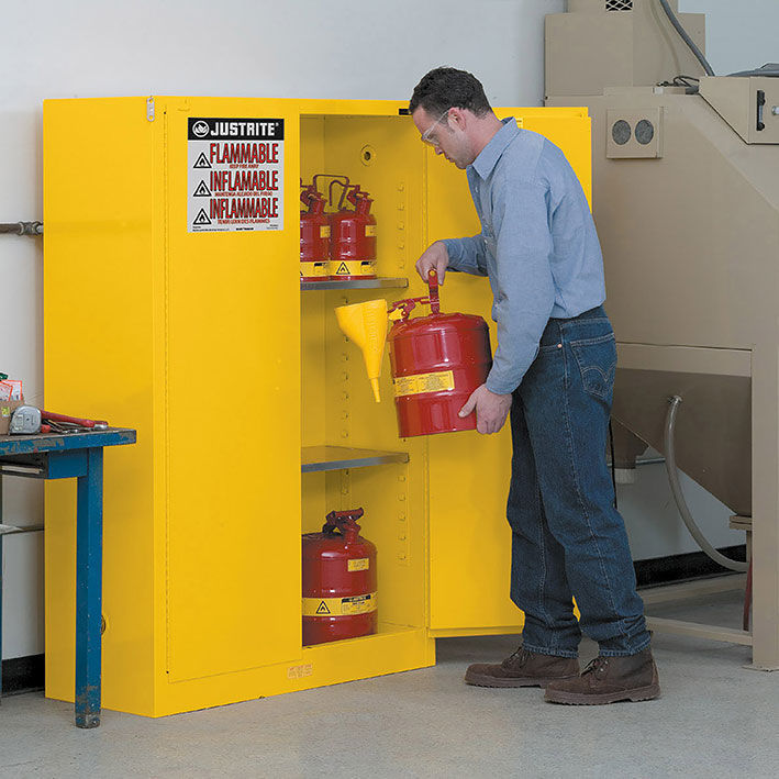 Flammable product cabinet - Sure-Grip® EX - Justrite Safety Group ...