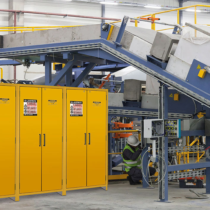 Security cabinet - 90-minutes EN Safety Cabinet - Justrite Safety Group ...