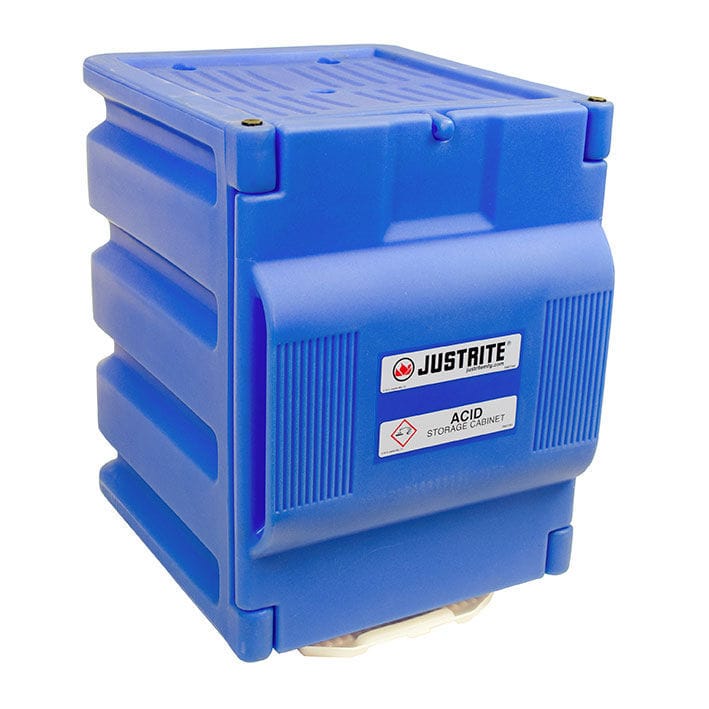 Security cabinet - Justrite Safety Group - benchtop / with swing doors ...