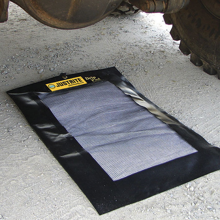 Absorbent mat - 2846 - Justrite Safety Group - modular / PVC / wet area