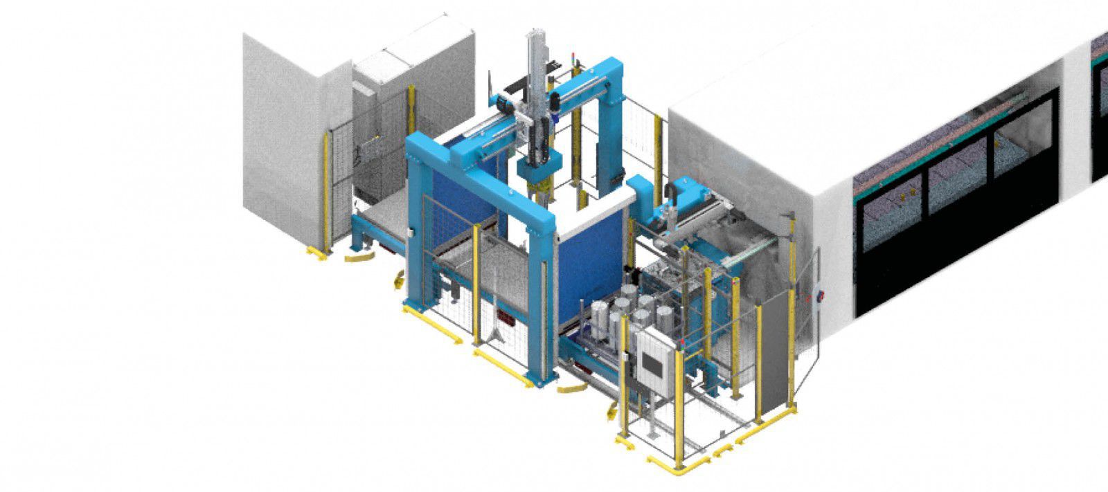 Manoeuvrable loader - PZ20 - NC - Sander Automation