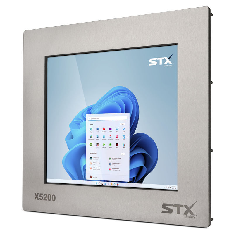 LCD panel PC - X5200 series - STX Technology - widescreen / PCAP ...