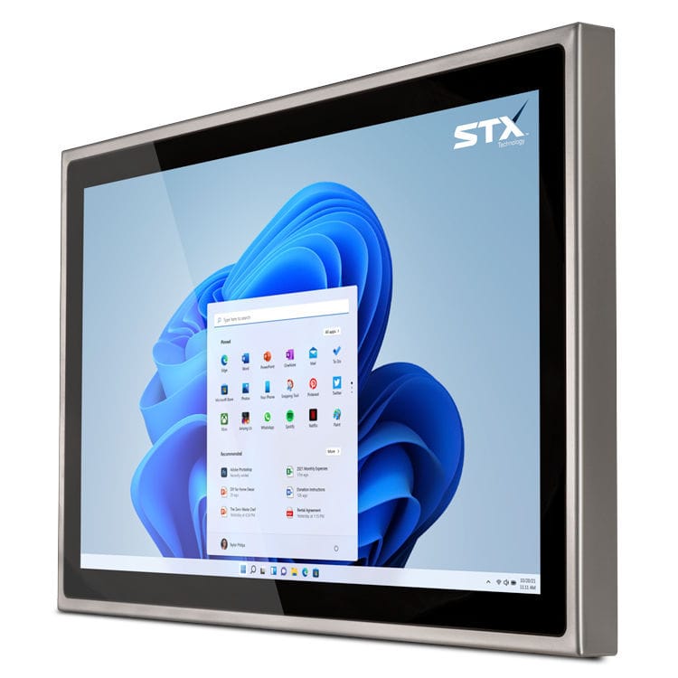 LCD panel PC - X7500 series - STX Technology - widescreen / resistive ...
