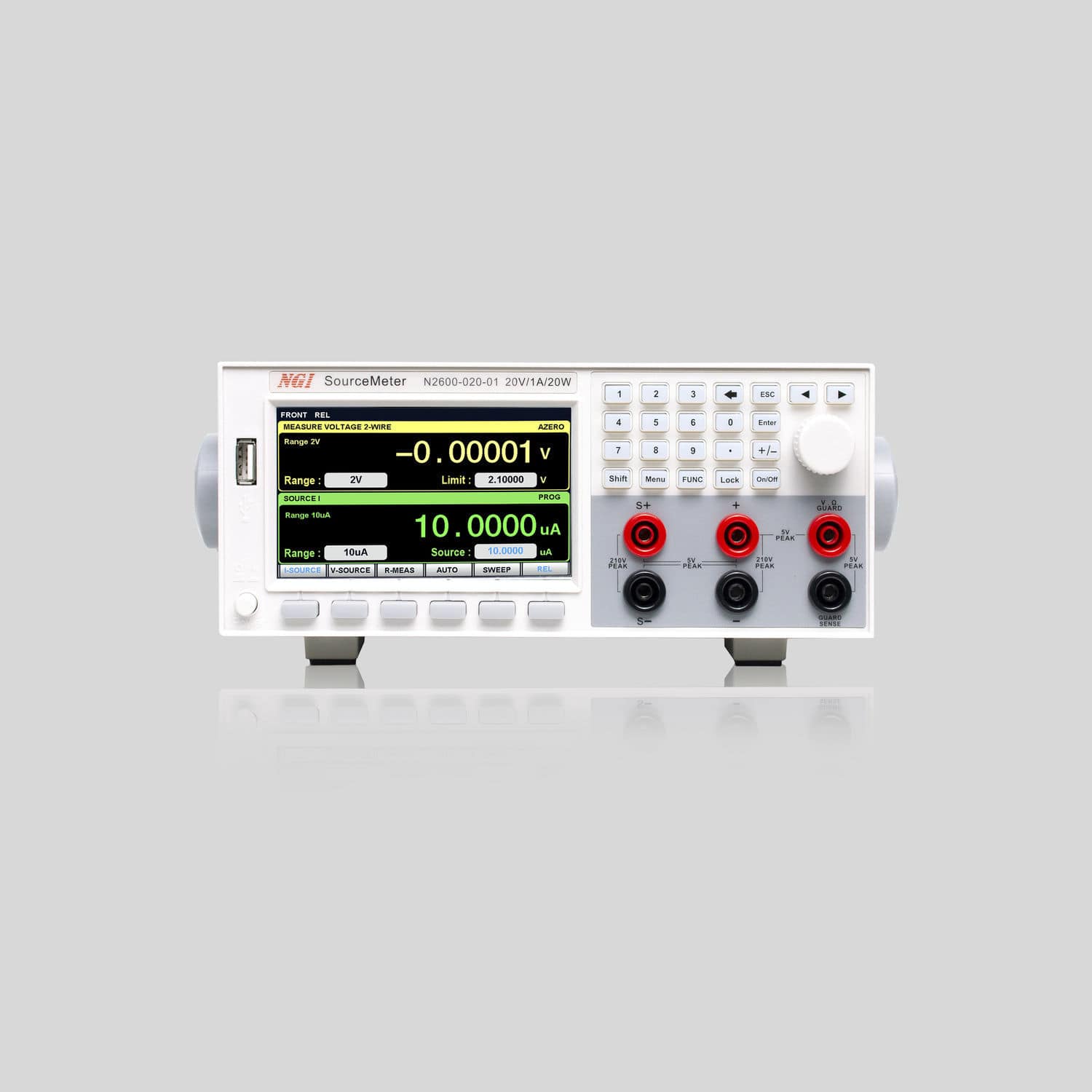 Single-channel source measure unit - N2600 series - NGI Tech - USB / RS ...