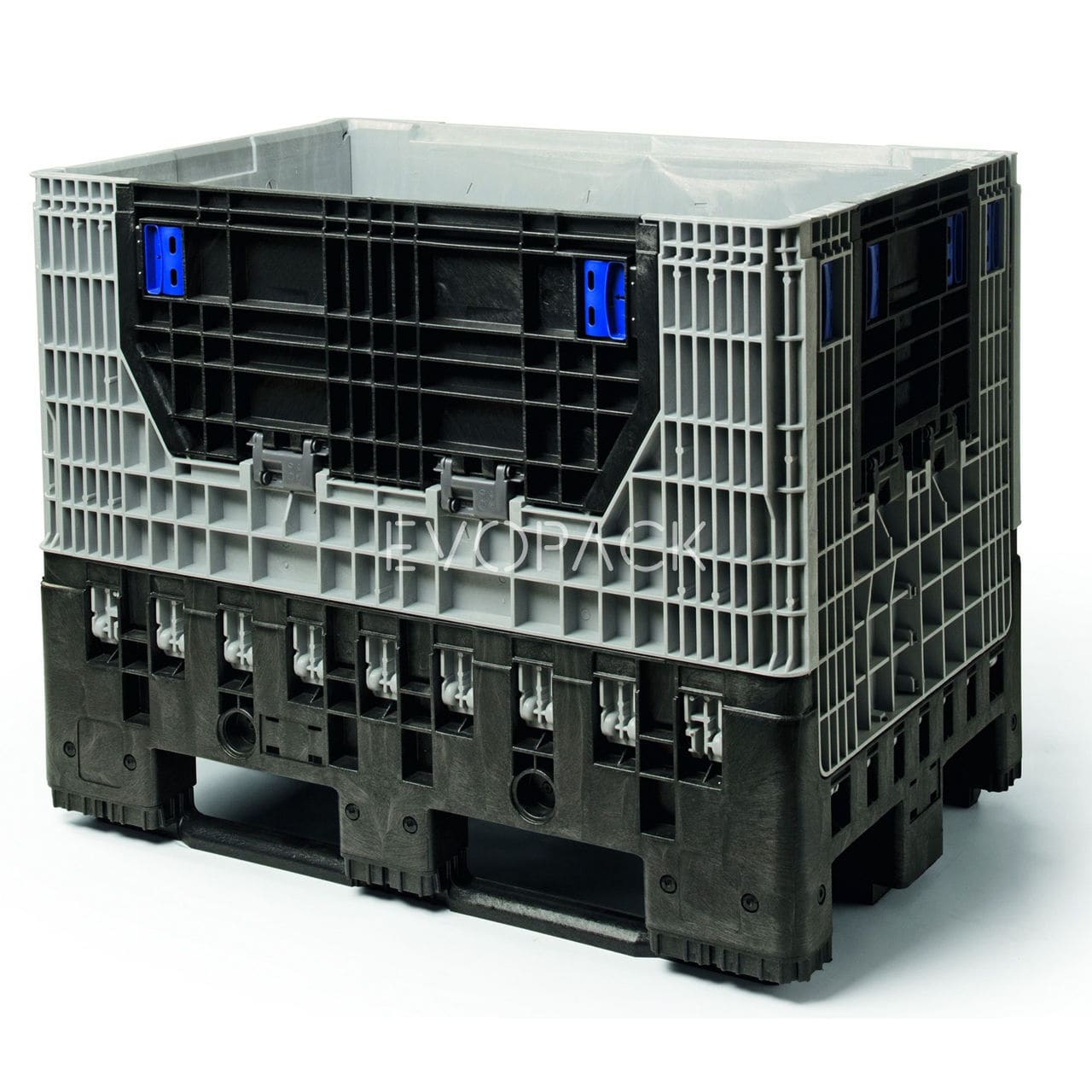 Polyethylene pallet box - 2330456502 - EVOPACK - polypropylene / transport / foldable