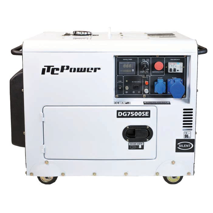 Soundproof generator set - DG SE series - ITC Power - diesel / three ...