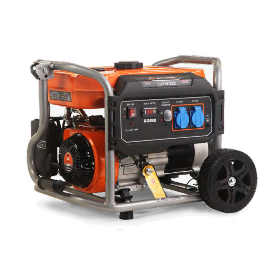 Portable generator set - GR3000 - Grupel - gasoline engine / single ...