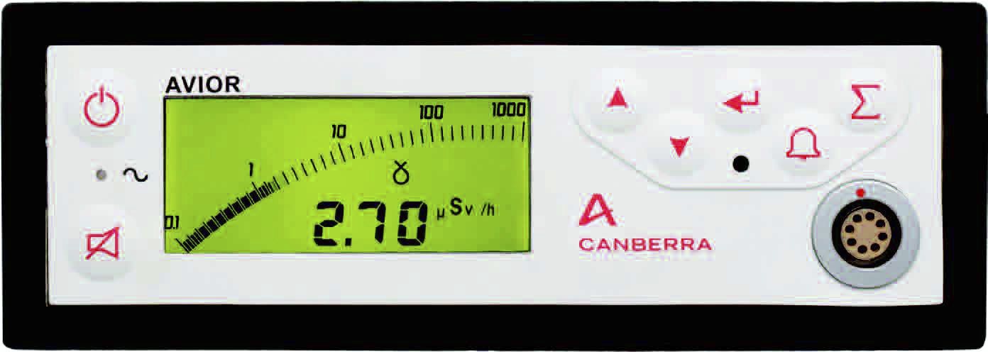 Radiation dosimeter - Avior series - Canberra Industries - digital