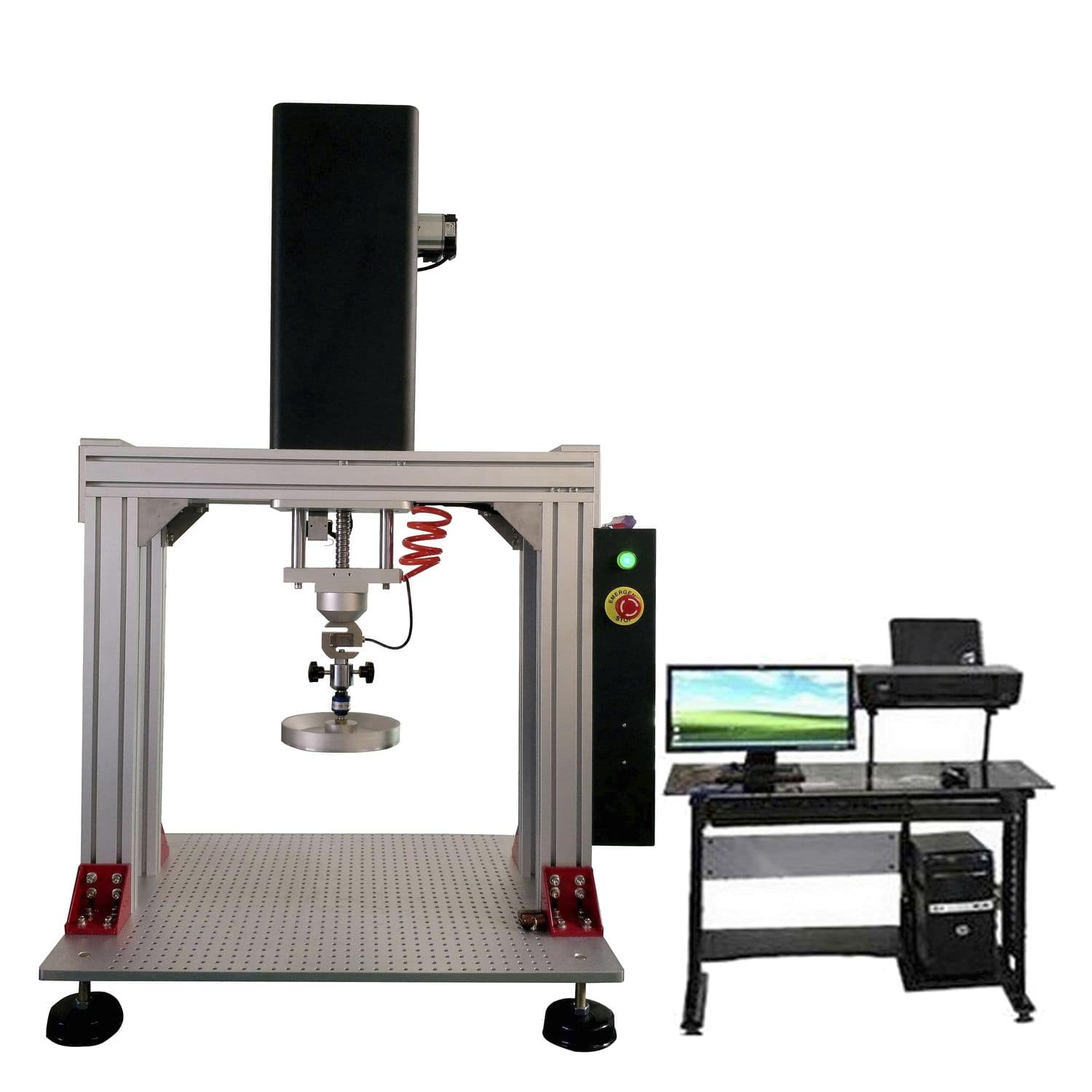 Floor-mounted indentation hardness tester - LT-JJ33-A - Dongguan Lituo ...