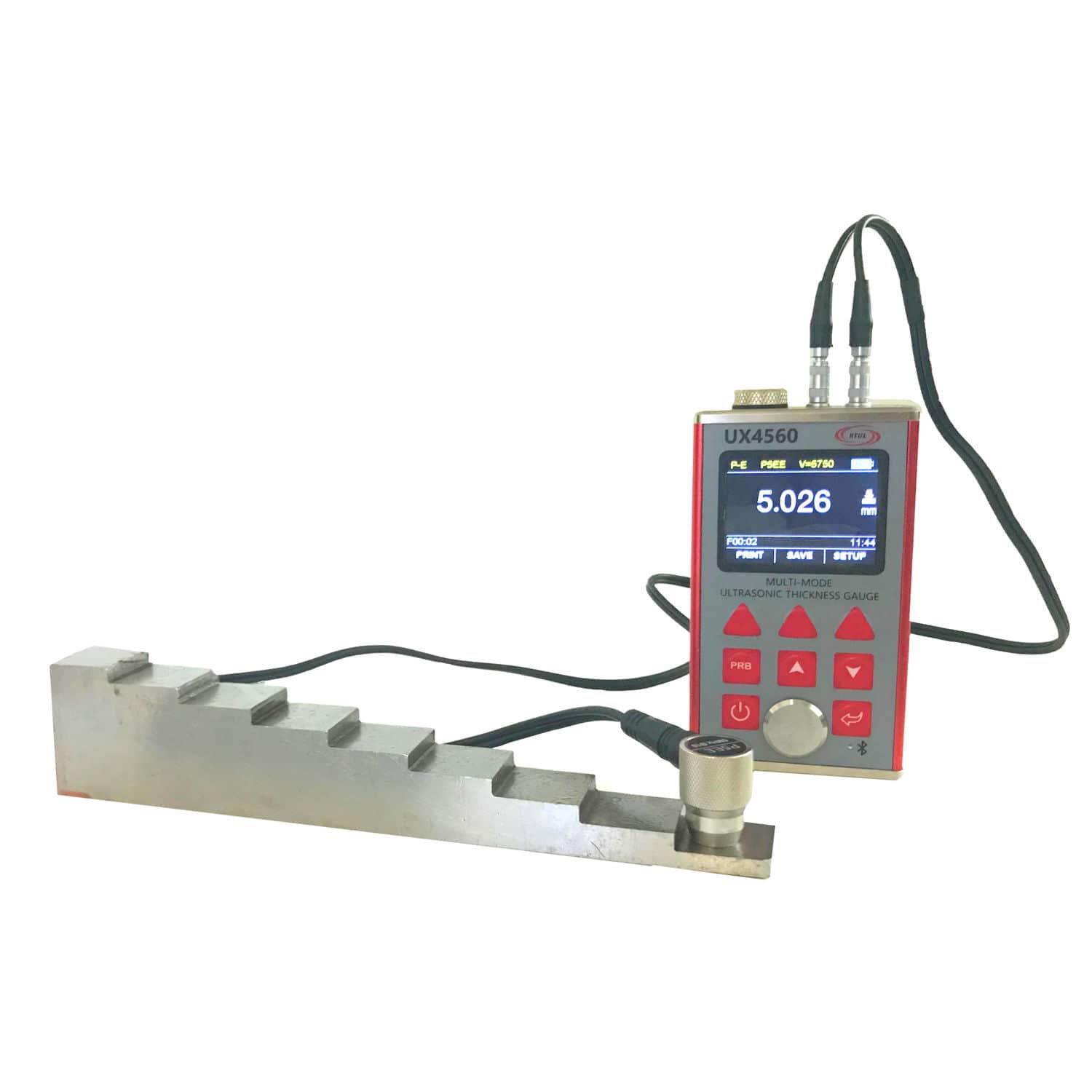 Ultrasonic thickness gauge - UX 4560 - Roop Ultrasonix Ltd - portable ...