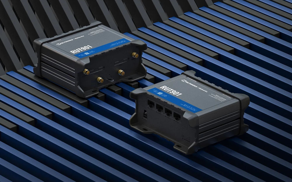Cellular communication router - RUT901 - Teltonika Networks - wireless ...