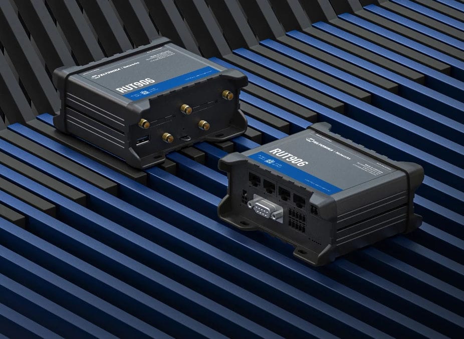 Cellular communication router - RUT906 - Teltonika Networks - Ethernet ...