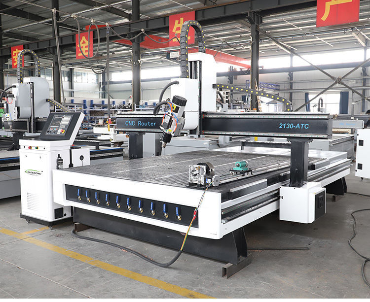 CNC router - 2130 - igoldencnc - 4-axis / 1-spindle / plastic
