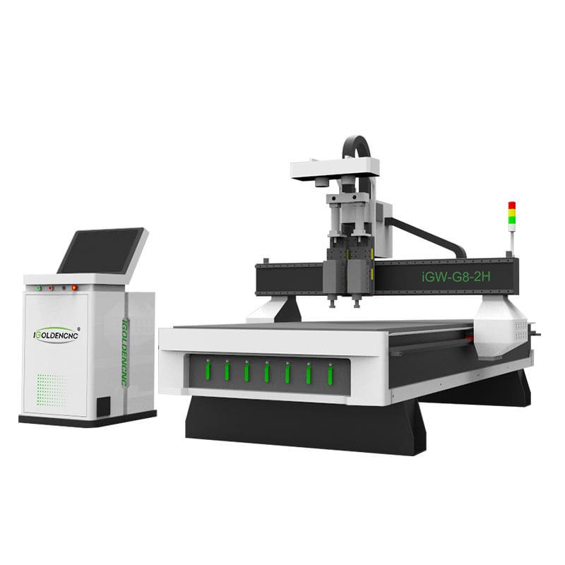 Router milling machine - iGW-G8-2H - igoldencnc - multi-axis / vertical ...