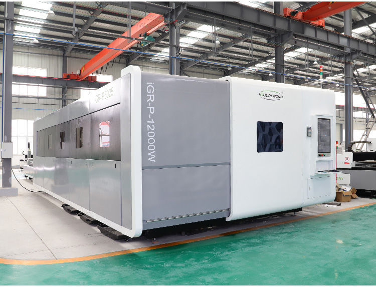 Fiber laser cutting machine - iGR-P 3015 - igoldencnc - for metal ...