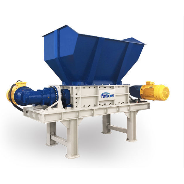 Primary shredder - DL series - Wiscon envirotech Inc - double shaft ...