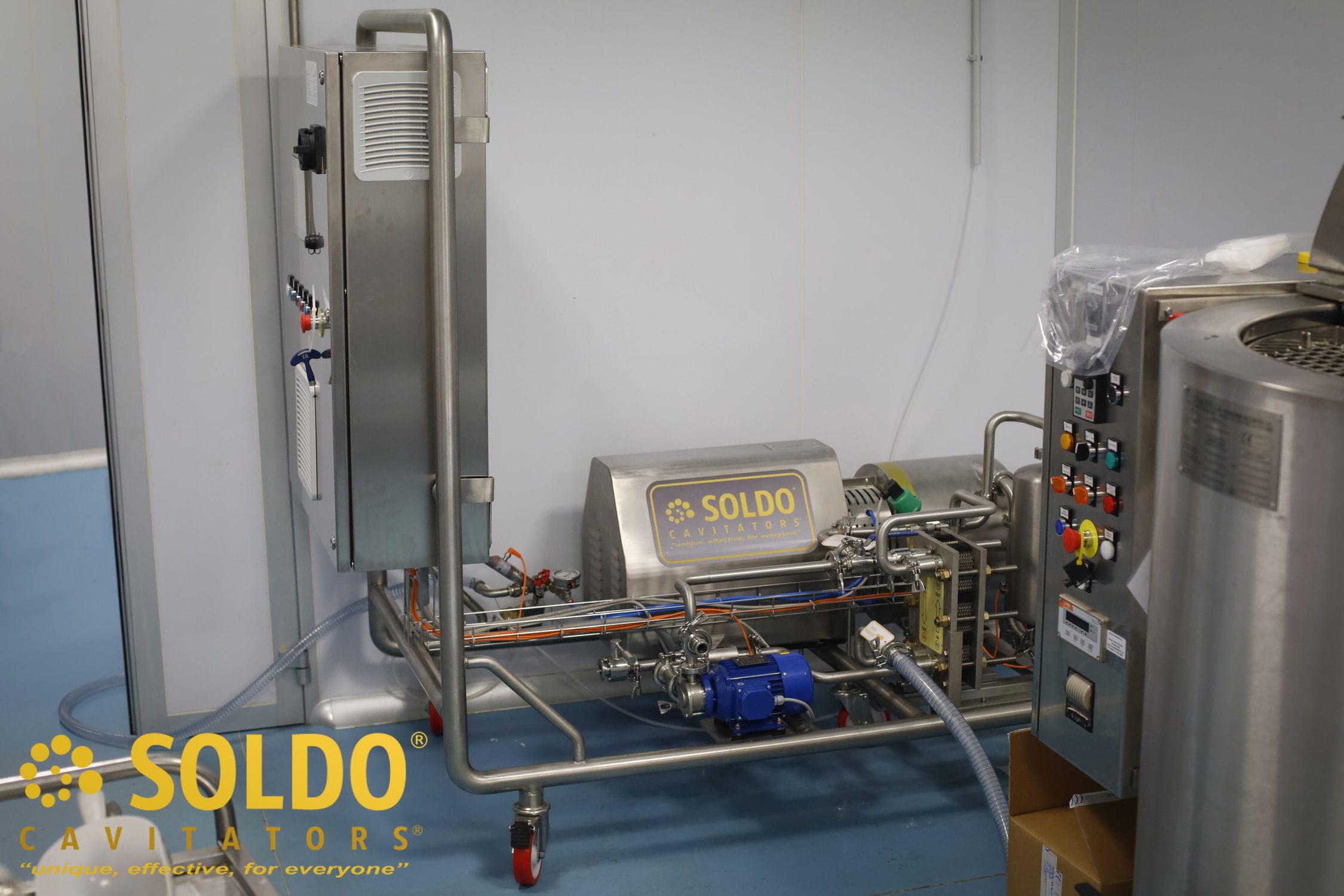 Beer pasteurizer - Soldo Cavitators