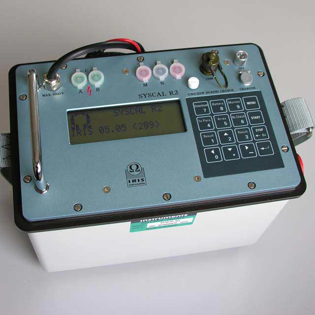 Resistivity measuring device - Syscal R2 - Iris Instruments - water ...
