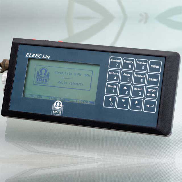 Resistivity measuring device - Elrec Lite - Iris Instruments - induced ...
