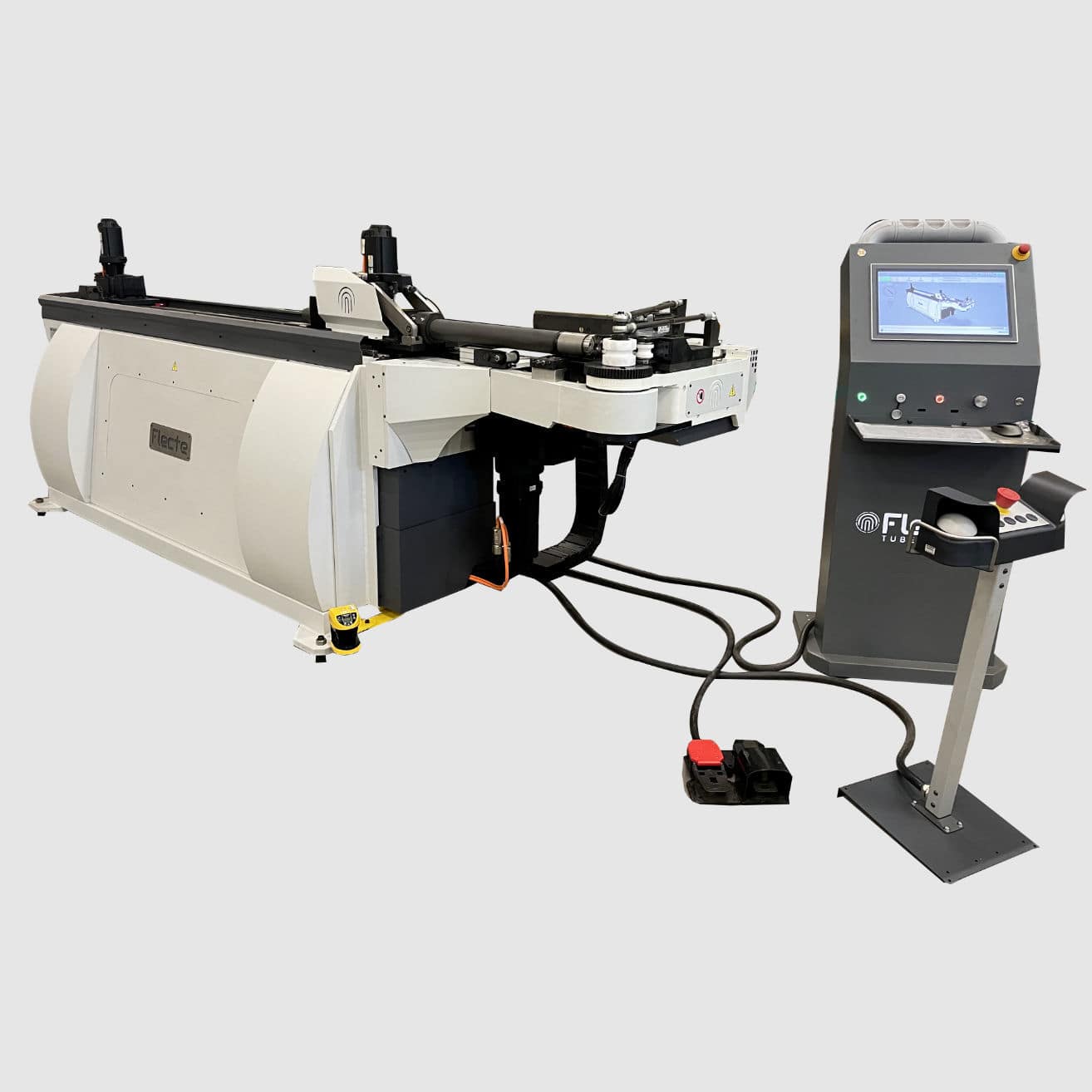 Fully-electric bending machine - VEX 457 - Flecte - tube / profile / CNC