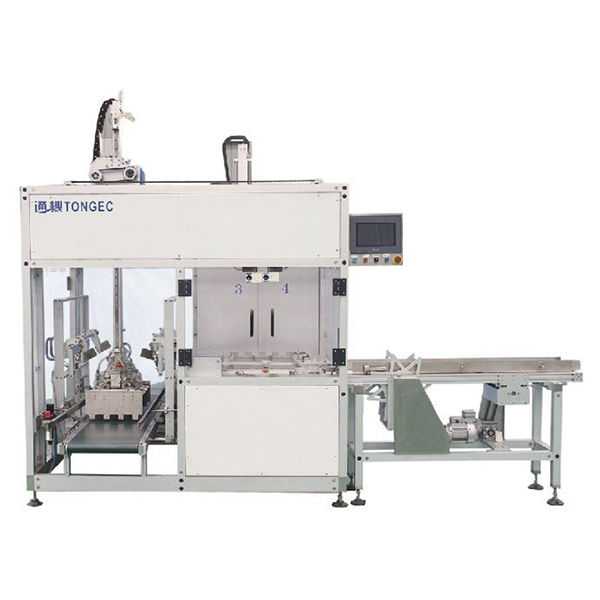 Vertical case packer - VZX10 - Nantongtongji Co.,LTD. - automatic / for ...
