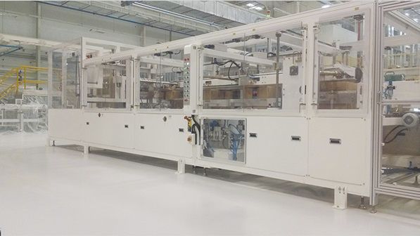 High-speed case packer - YZX15 - Nantongtongji Co.,LTD. - automatic ...
