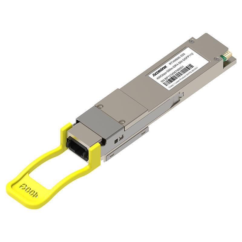 Gigabit Ethernet transceiver module - 400G QSFP112 DR4 - Accelink ...