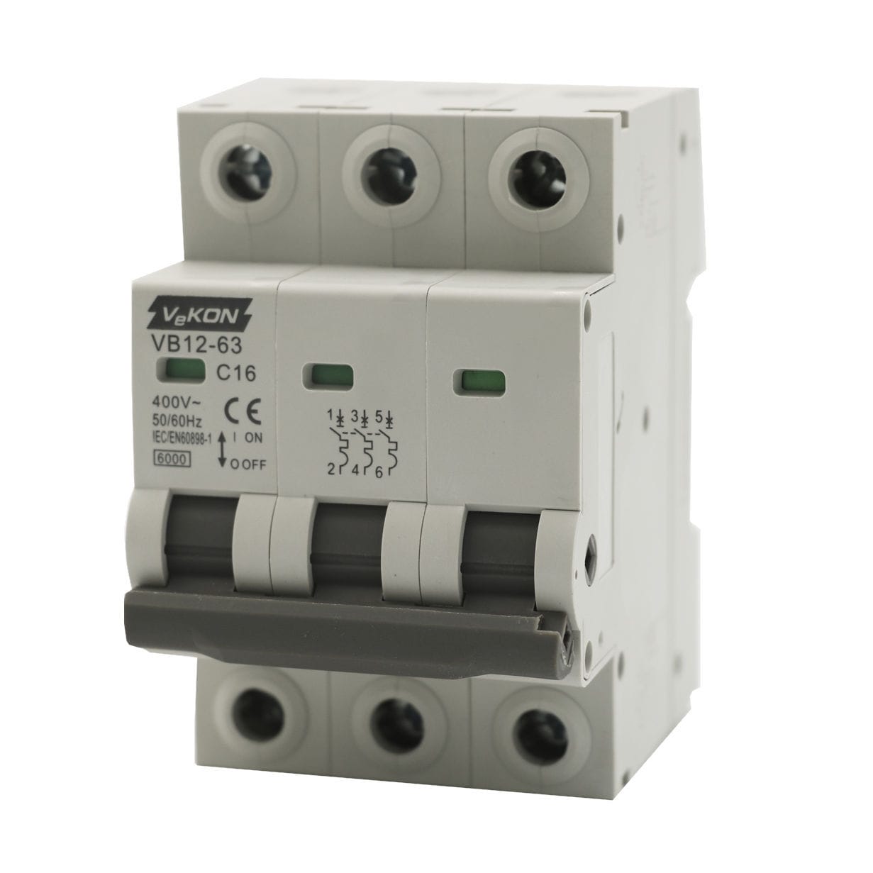 Thermal circuit breaker - VB12-63 - ZHEJIANG VEKON TECHNOLOGY CO.,LTD ...
