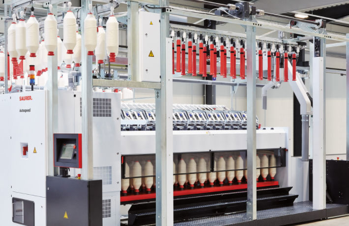 Roving frame - Autospeed - Saurer