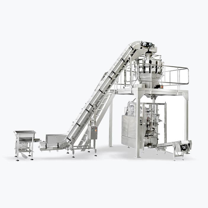 Bagging machine with multi-head weigher - VFS7300B - Hefei Taihe ...