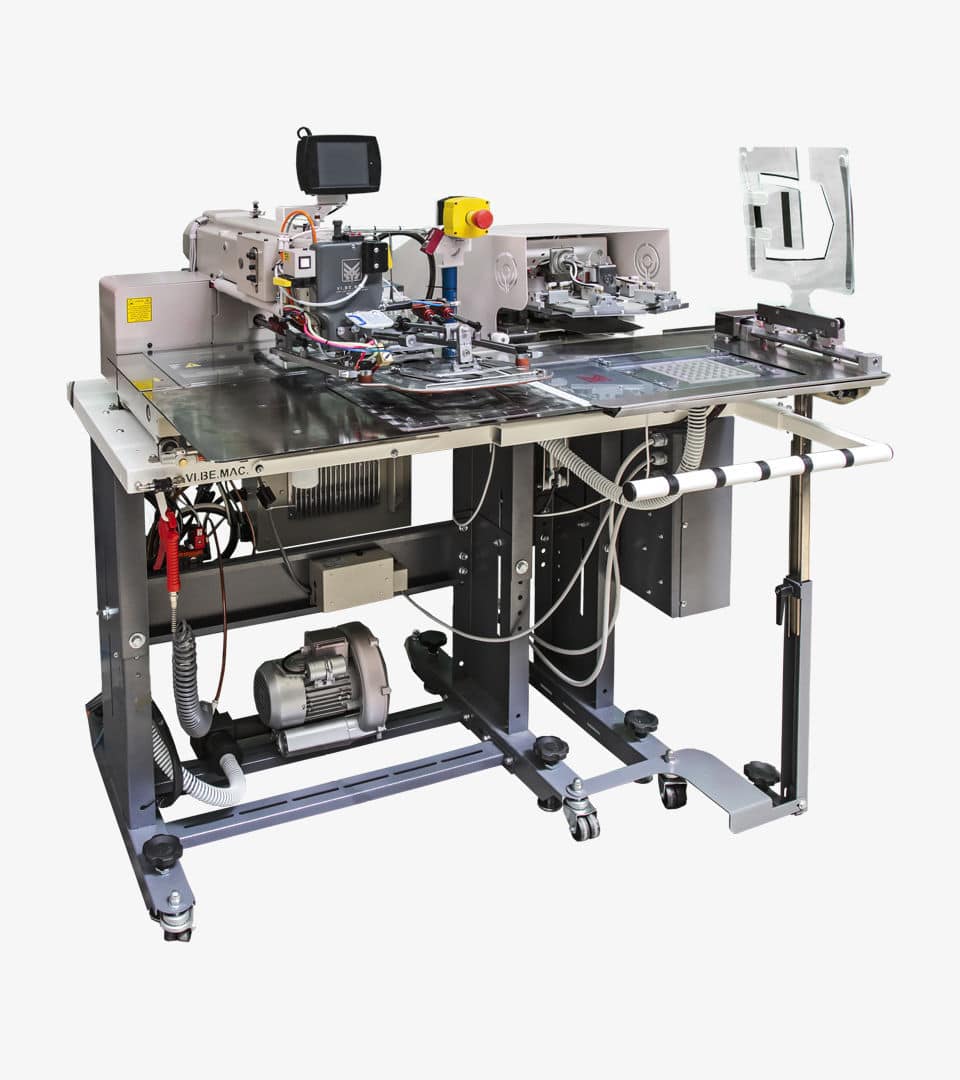 Lockstitch sewing machine - V250 - VI.BE.MAC. - twin-needle / 2-thread ...