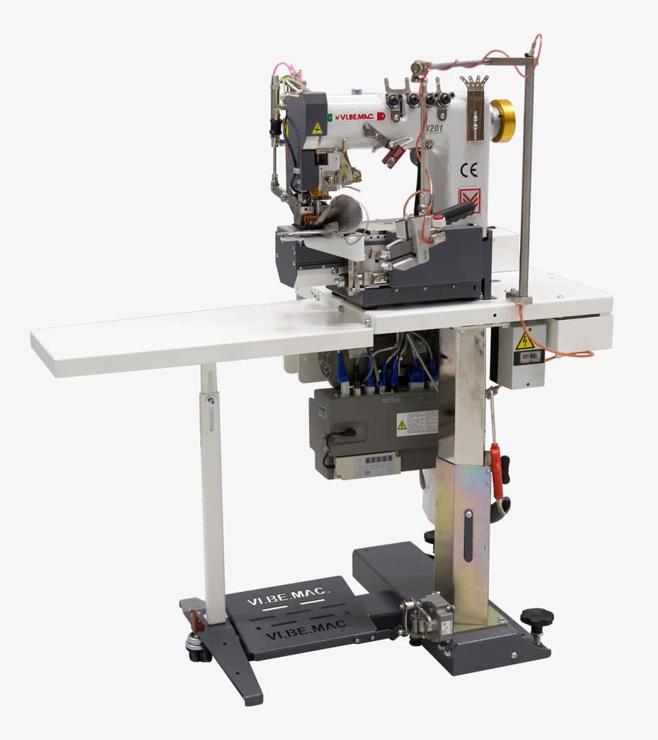 Lockstitch sewing machine - V201 - VI.BE.MAC. - double chain stitch ...