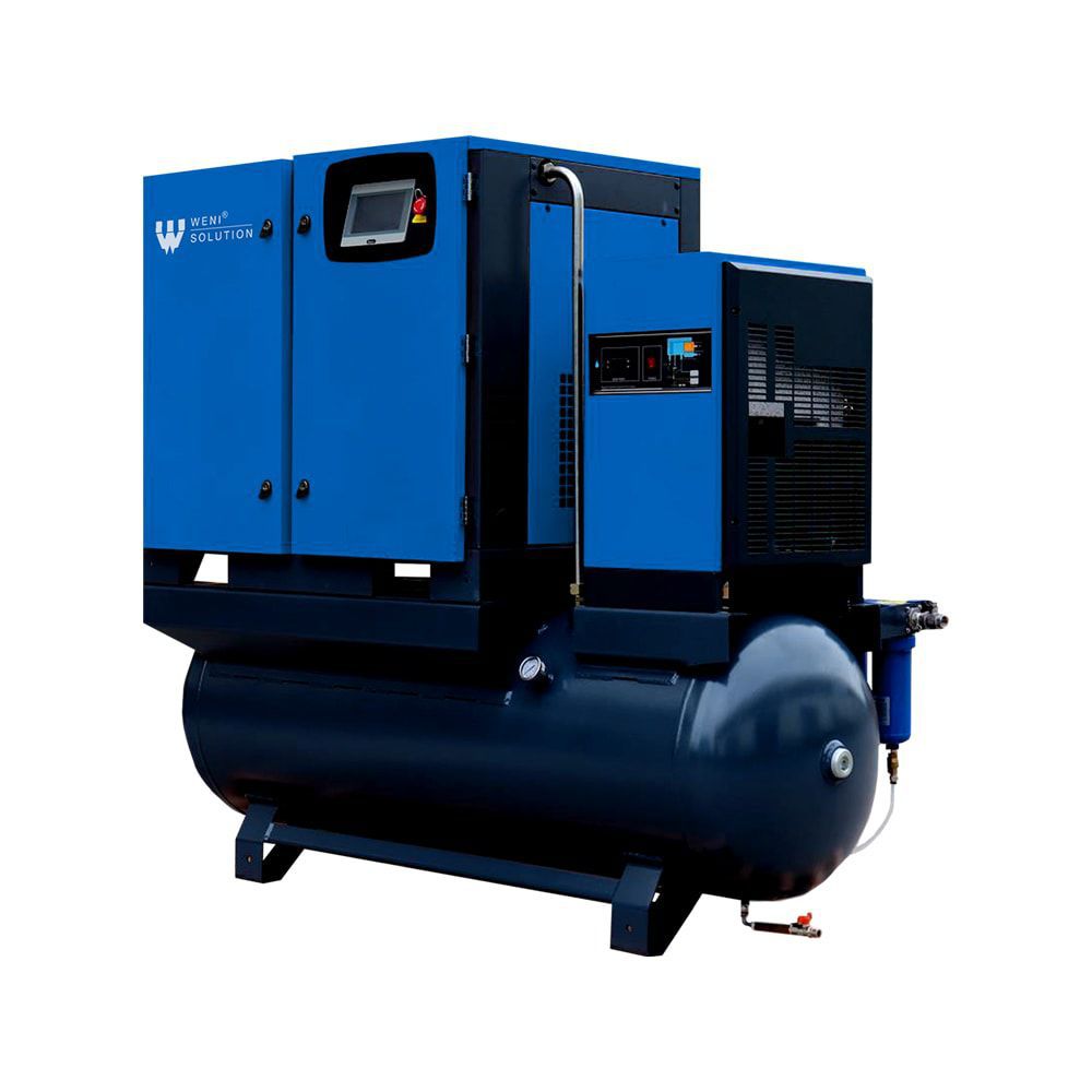 Screw compressor - AC-20HP-500 - Weni Solution - air / AC / stationary