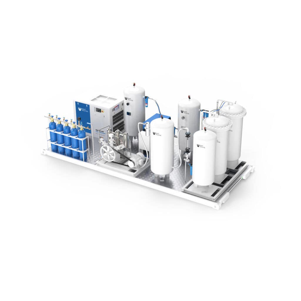 Pure nitrogen generator - WS-NG-600 - Weni Solution - for production ...