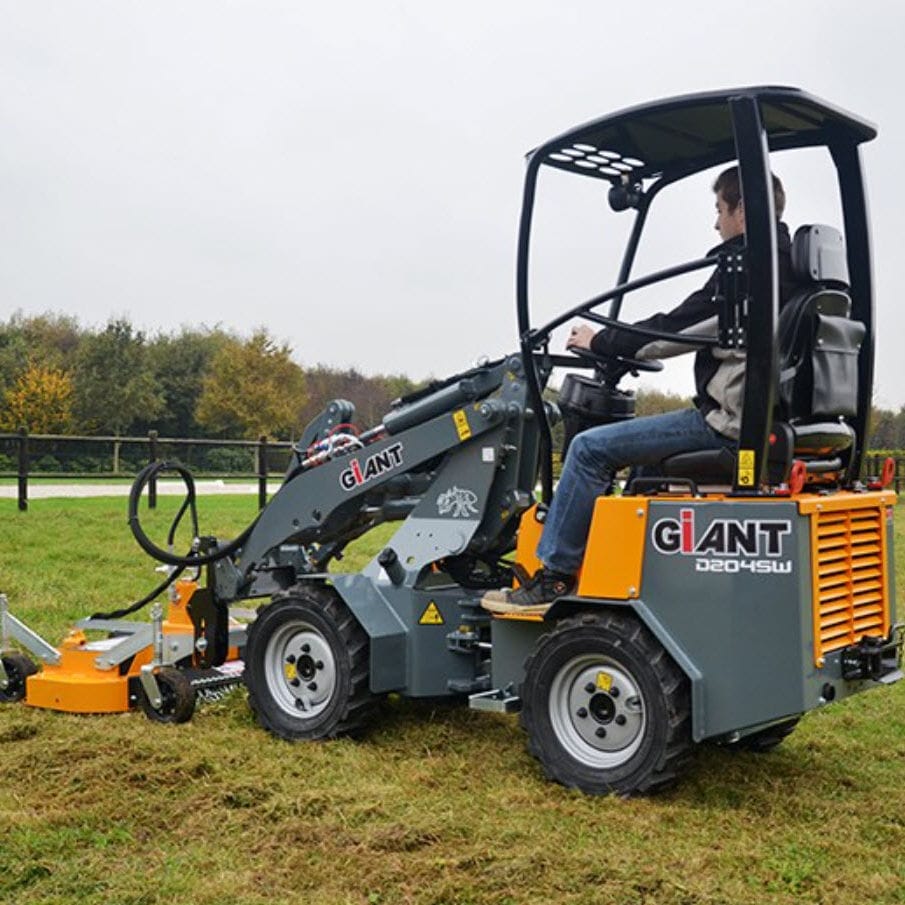 Wheeled loader - D204SW - TOBROCO - GIANT - articulated / compact