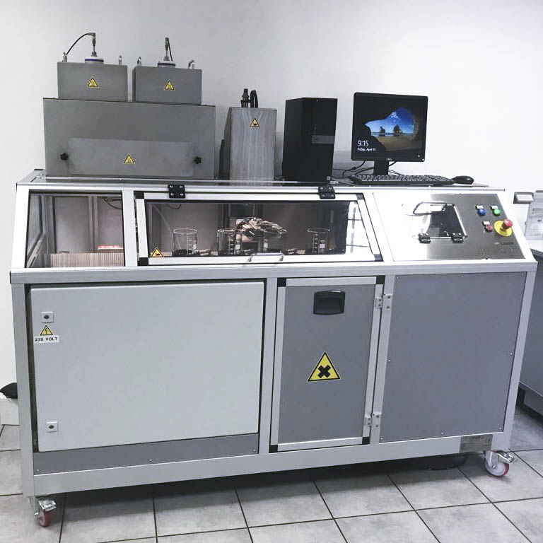 Automatic sample preparation system - COS-LAB - LAWER - for dying / for ...