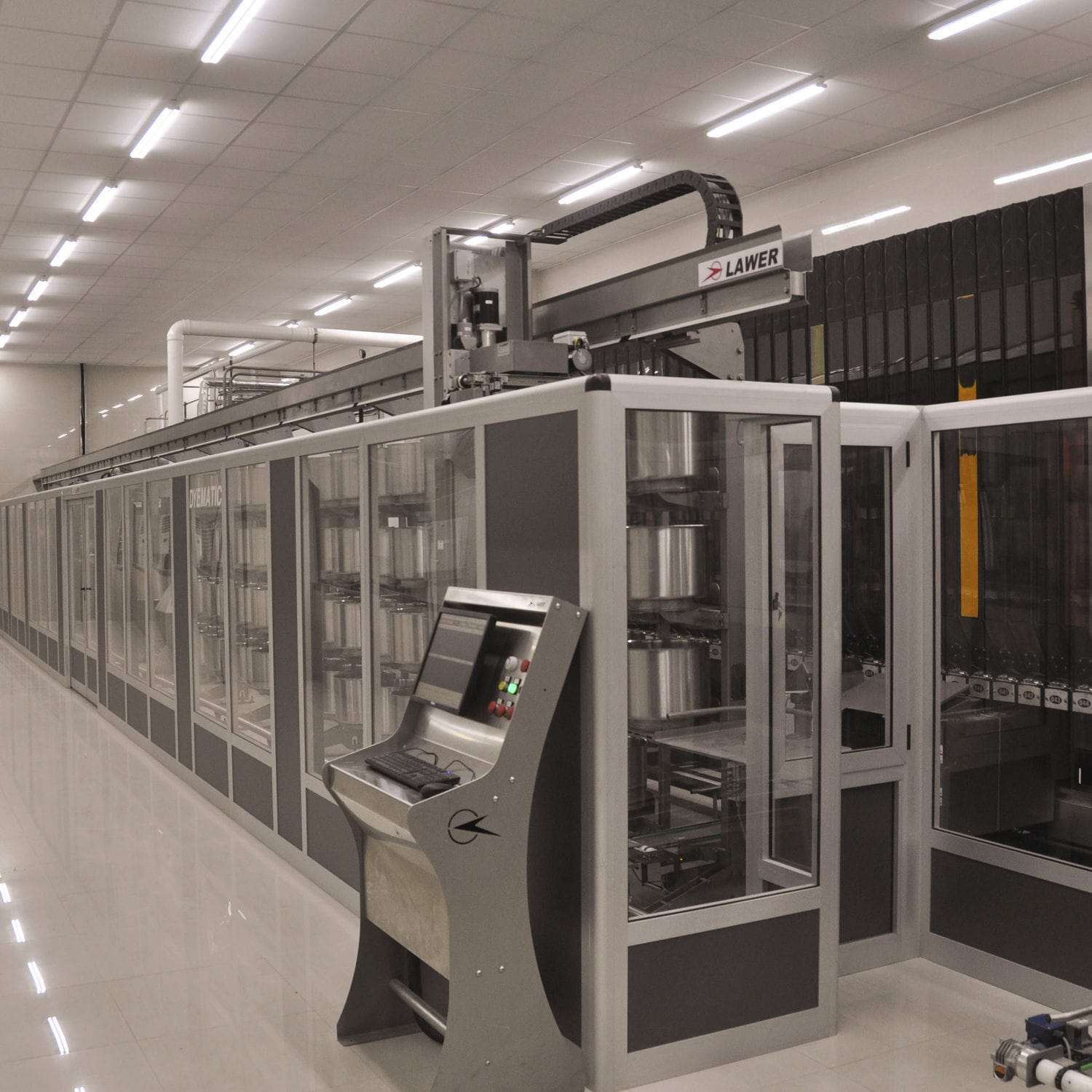 Powder dissolution system - DYEMATIC - LAWER - for dying / for the ...